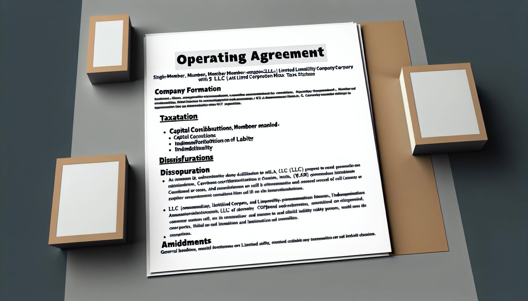 S Corp LLC Operating Agreement | Legal GPS